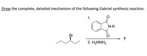 Solved Draw the complete, detailed mechanism of the | Chegg.com