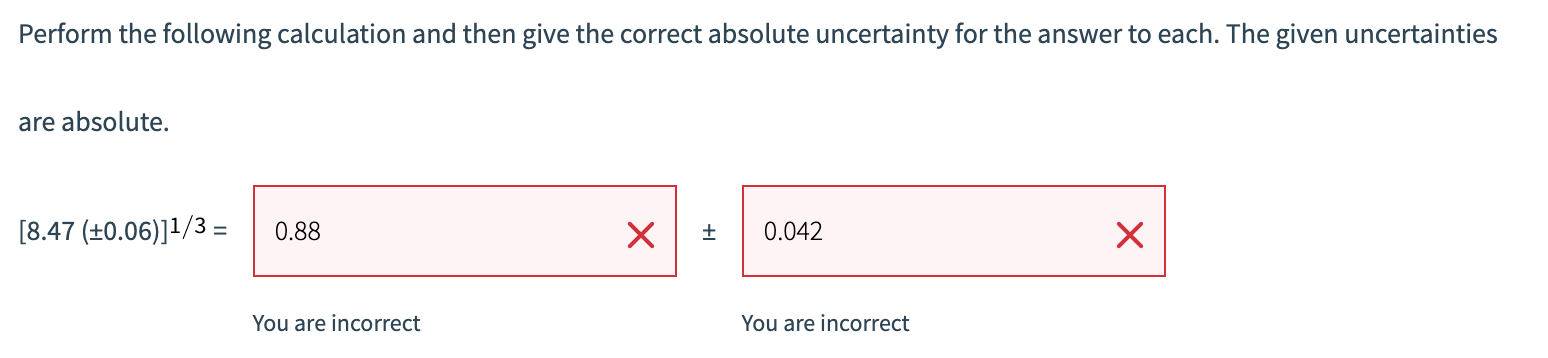 Solved Perform the following calculation and then give the | Chegg.com