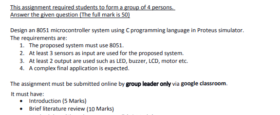 This assignment required students to form a group of | Chegg.com
