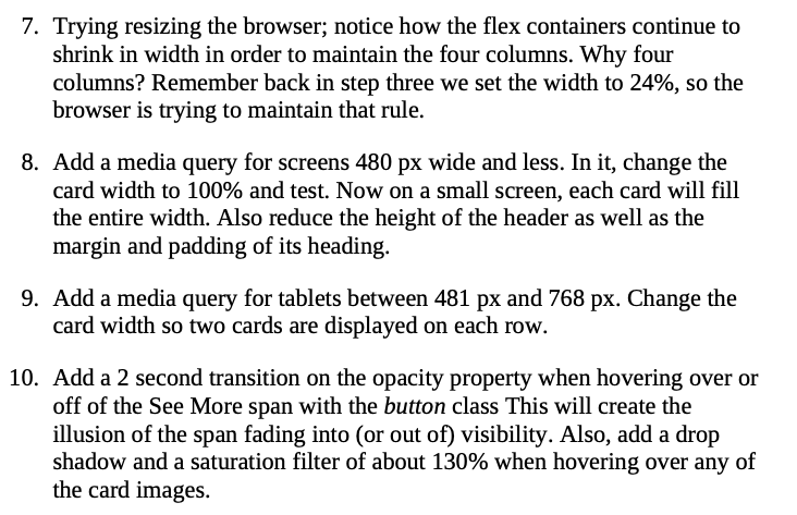 1. Open chapter07-project02.html in the browser. You | Chegg.com