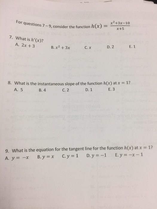 Solved For Questions 1 3 Consider The Function Fxx3 1 