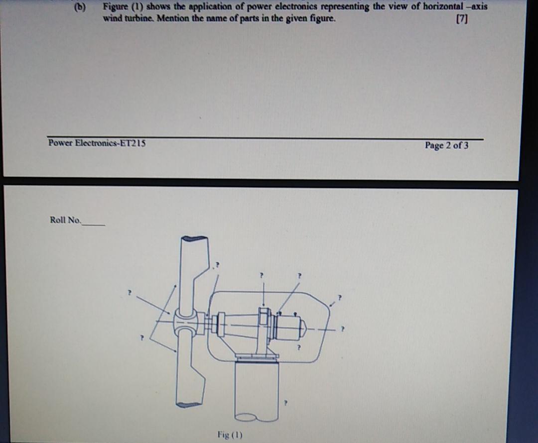 Solved Figure (1) shows the application of power electronics | Chegg.com