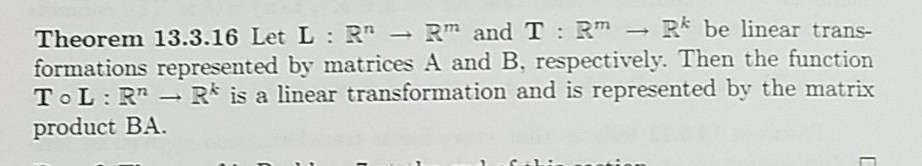 Solved Prove that the composition of two linear | Chegg.com
