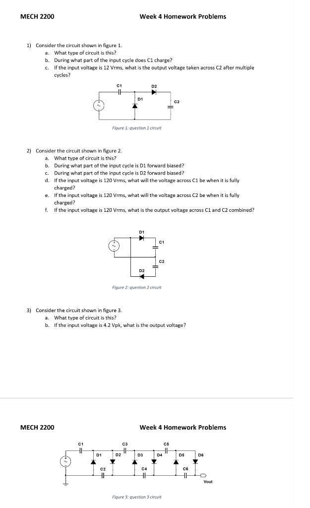 Solved MECH 2200 Week 4 Homework Problems 1) Consider the | Chegg.com