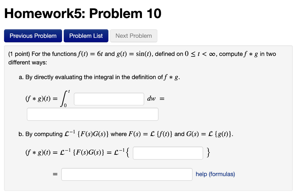 Solved Homework5: Problem 10 Previous Problem Problem List | Chegg.com
