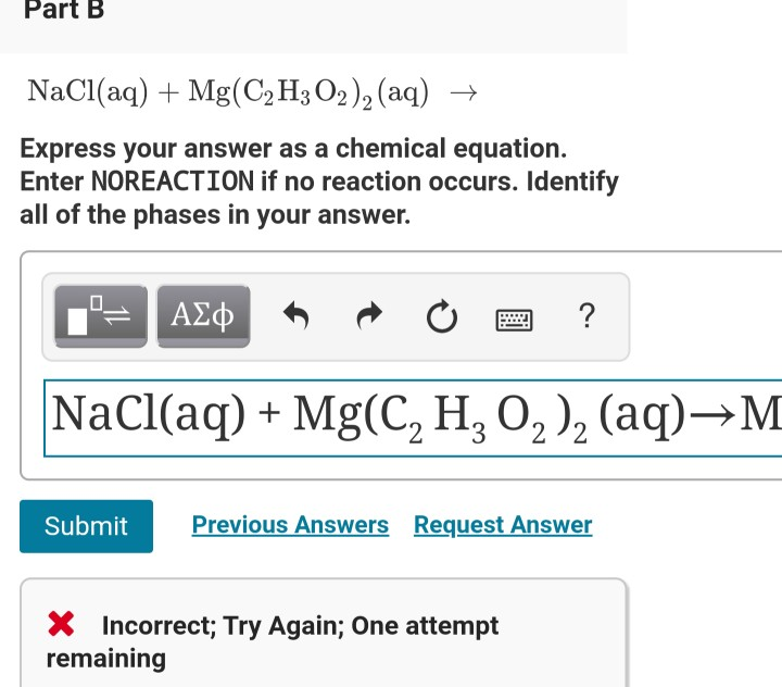 Solved Complete and balance each of the following equations. | Chegg.com