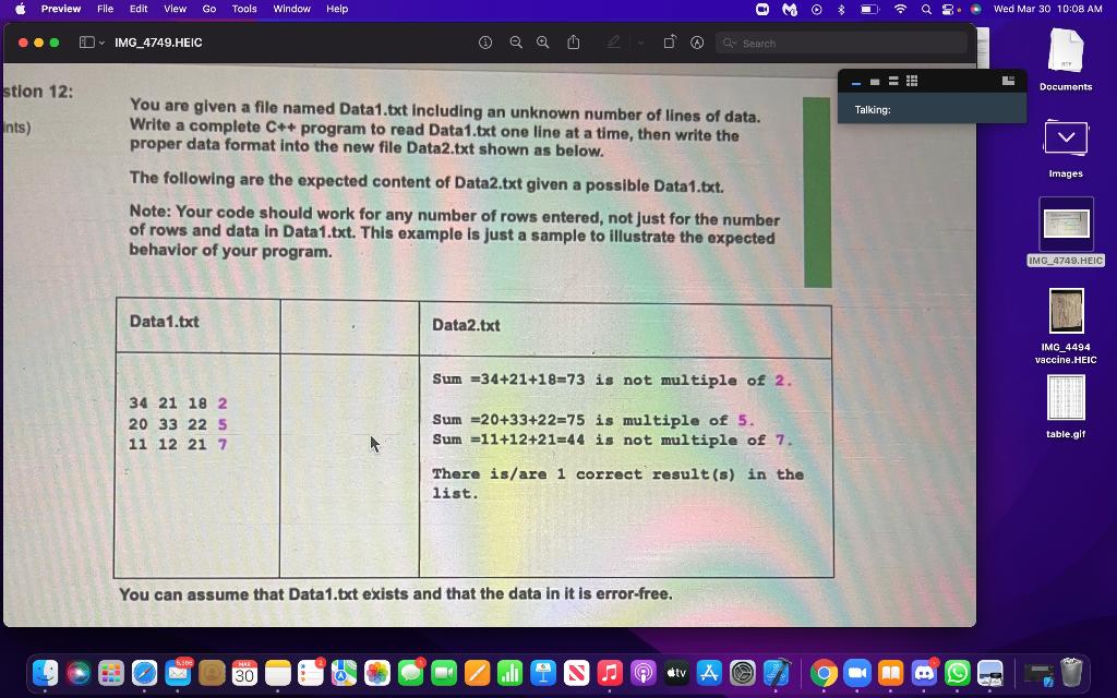 Solved Preview File Edit View Go Tools Window Help Q 9 Wed | Chegg.com