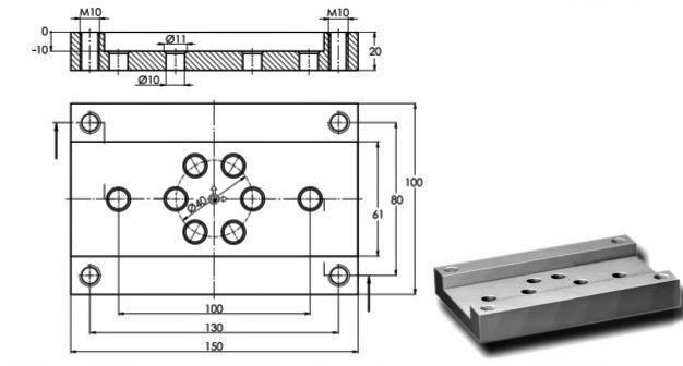 Solved Write the CNC code for the following part.Dimensions | Chegg.com
