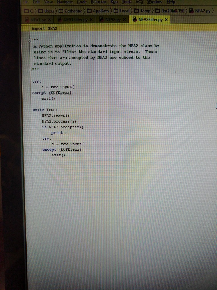Solved Assignment Nfa To Dfa With Python Before Starting 