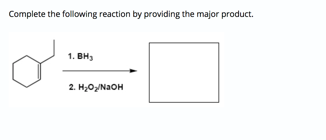 Solved Complete the following reaction by providing the | Chegg.com