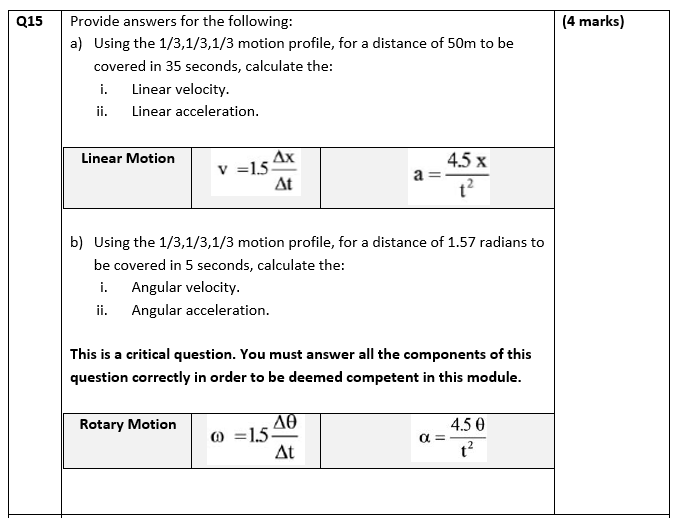 Solved Provide answers for the following: a) Using the | Chegg.com