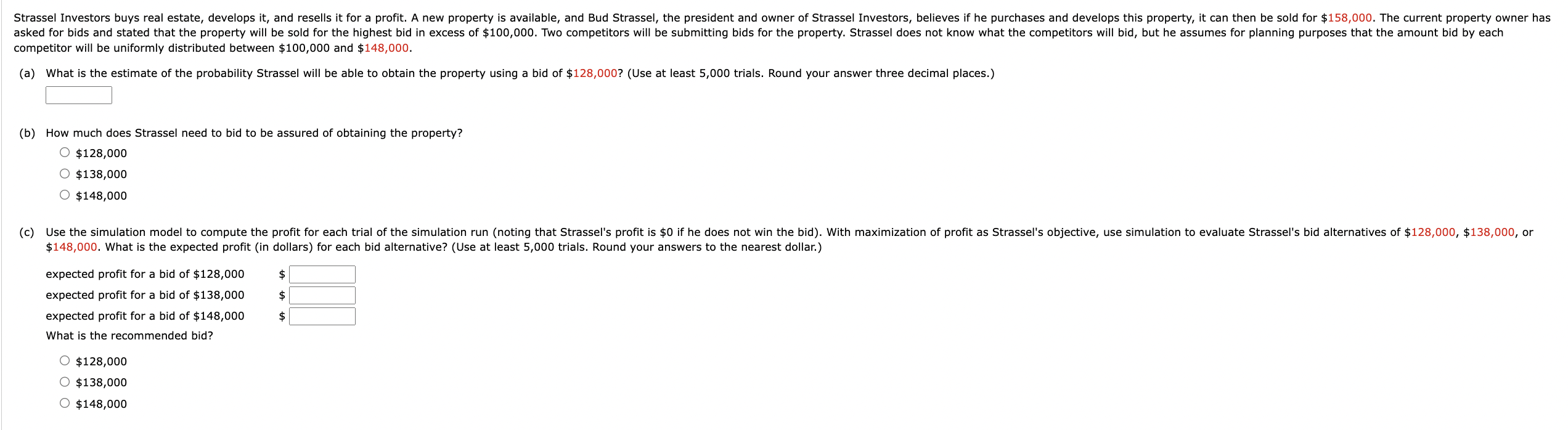 Solved competitor will be uniformly distributed between | Chegg.com