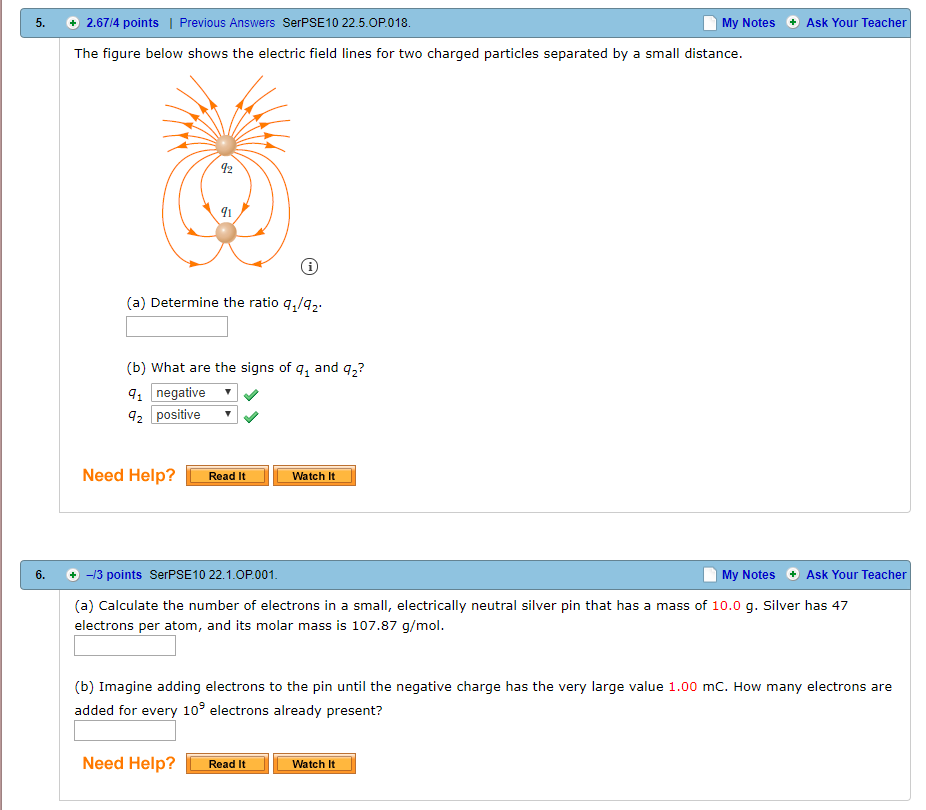 Solved 5. +2.6714 points | Previous Answers SerPSE10 | Chegg.com