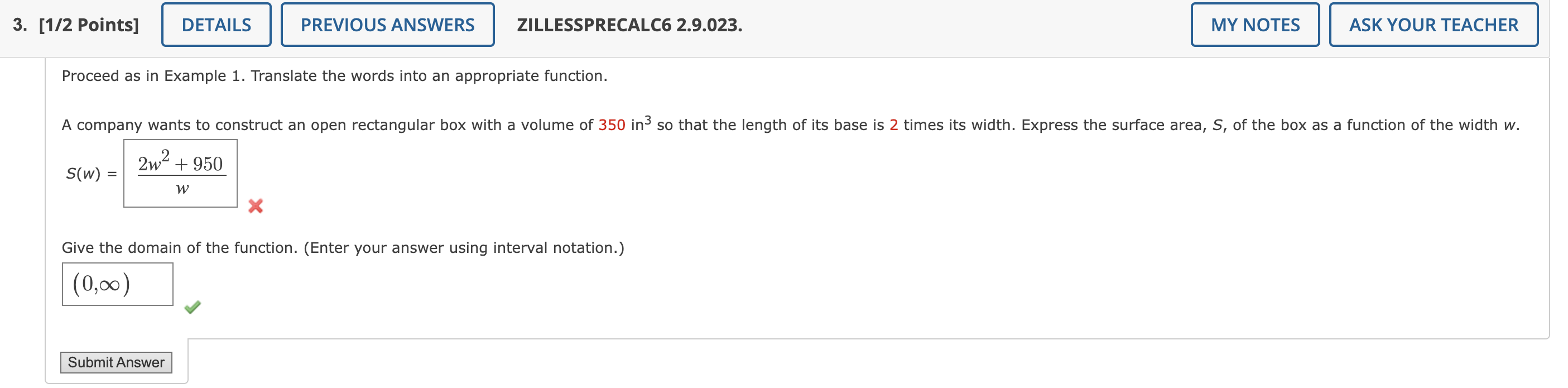 Solved Proceed as in Example 1. Translate the words into an | Chegg.com