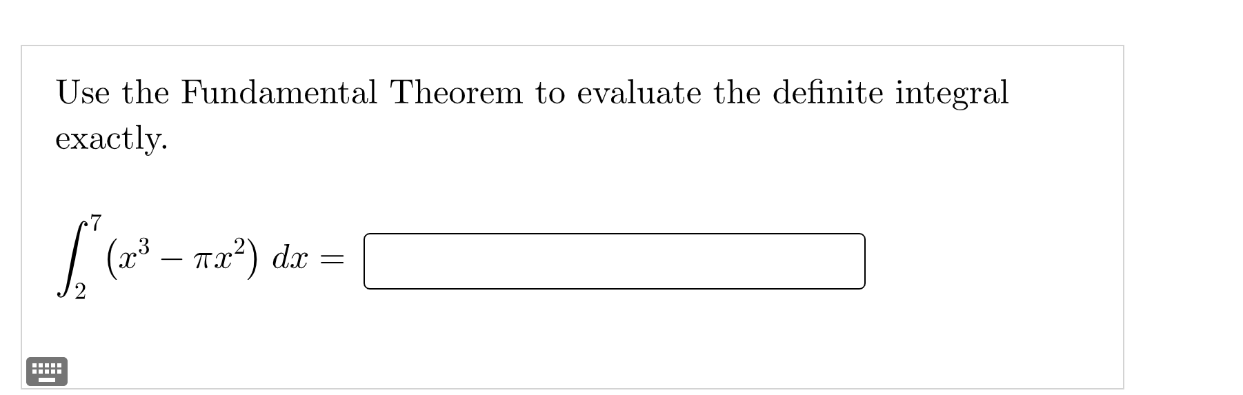 Solved Use the Fundamental Theorem to evaluate the definite | Chegg.com