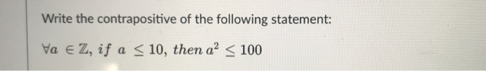 Solved Find a counterexample that shows the following | Chegg.com