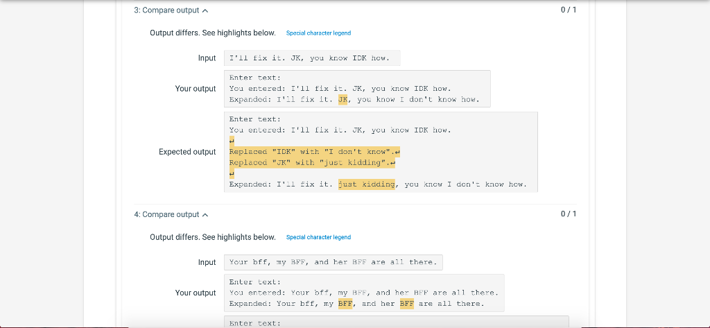 Solved: (1) Usc Scnr.nextLine(); To Get A Line Of User Inp... | Chegg.com