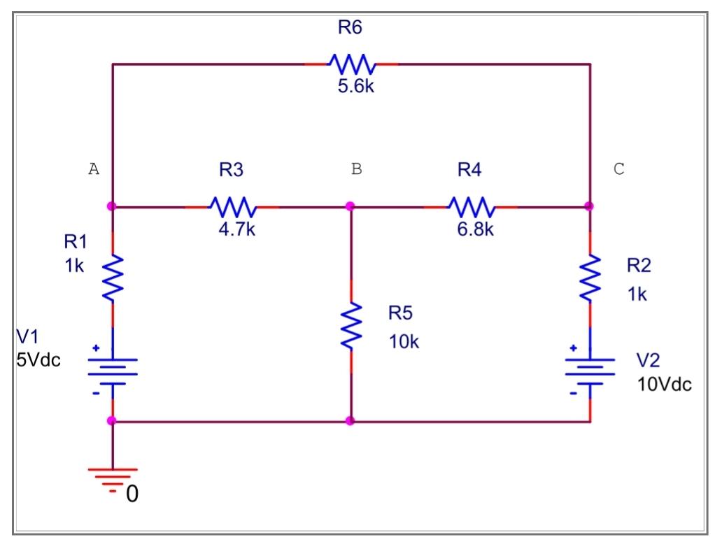 Solved 1 Solve The Following Circuit Using Node Voltage 8677