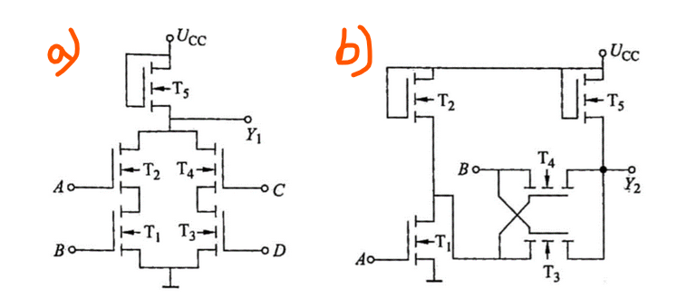 Solved 1) Write the Boolean expression for Y1 and Y2. | Chegg.com
