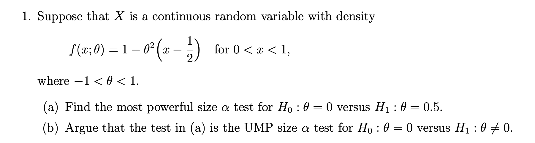 Solved 1. Suppose that X is a continuous random variable | Chegg.com