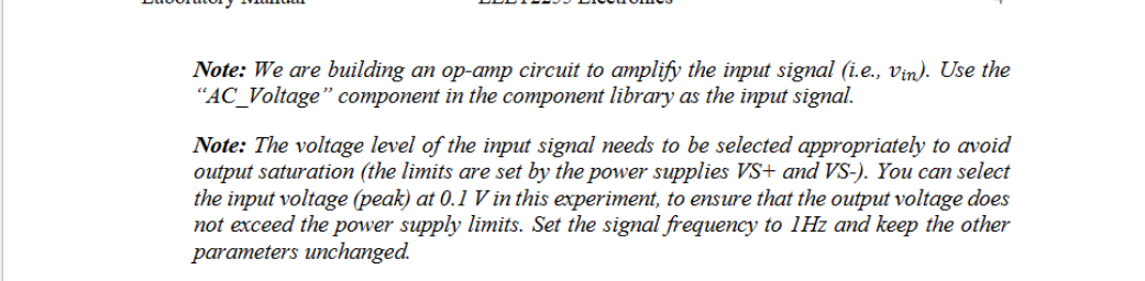 Solved Exercise 1 Using the LM741 to construct an inverting | Chegg.com
