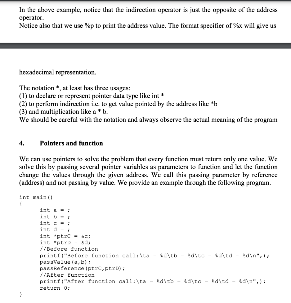 Solved can recognize This following is how we declare and | Chegg.com