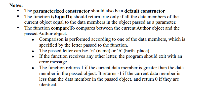 Solved Authors In this lab, you will write a program that | Chegg.com
