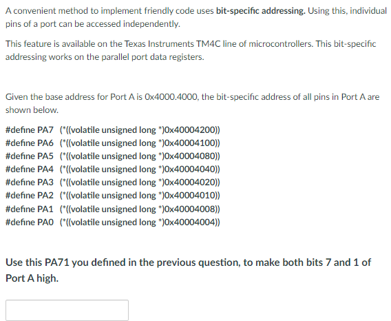 Solved A convenient method to implement friendly code uses | Chegg.com