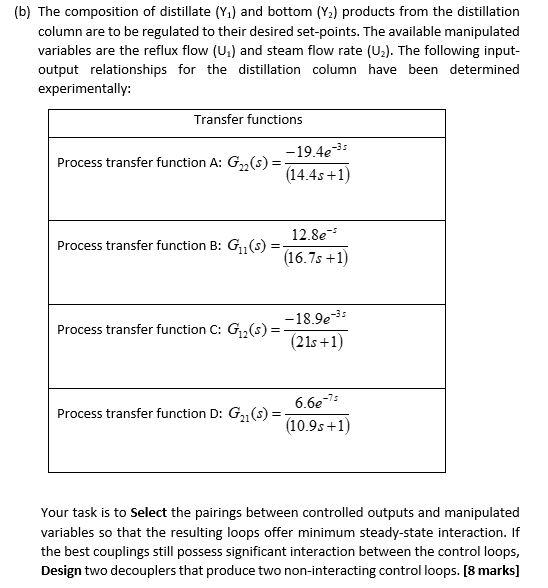 Figure 01 shows the Williams-Otto plant, named after | Chegg.com