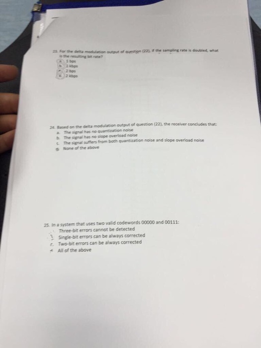 Solved 12. A binary signal can be transmitted over a | Chegg.com