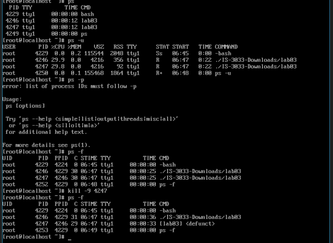 Solved What happens if you kill the child process and keep | Chegg.com