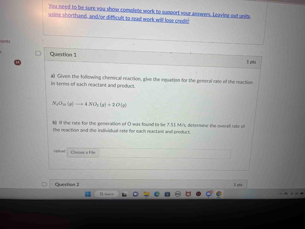 Solved You need to be sure you show complete work to support | Chegg.com