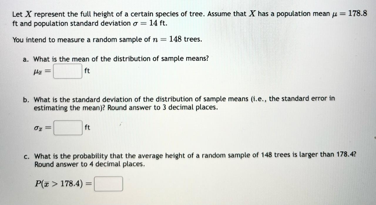 [Solved]: Let X represent the full height of a certain spe