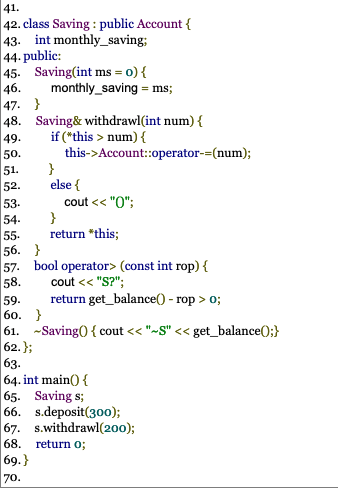 Solved TOPIC: C++ What is the EXACT output of the following | Chegg.com