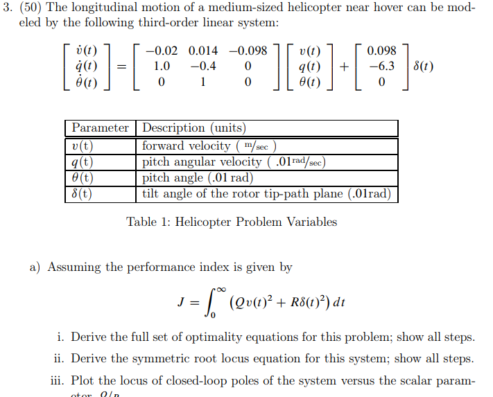 Solved 3. (50) The longitudinal motion of a medium-sized | Chegg.com