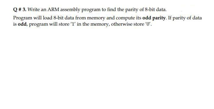 Solved solve this question in assembly language on keil | Chegg.com