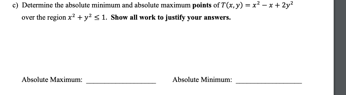 Solved iven the temperature distribution function | Chegg.com