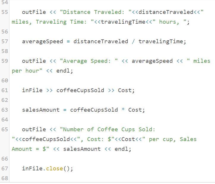 Solved This is my code, how can I make it look like this in | Chegg.com