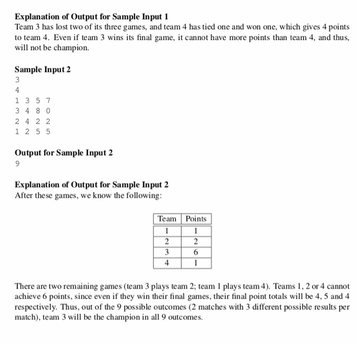 Solved Problem J5: Chances of winning Problem Description | Chegg.com