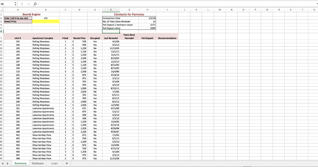 Open exploring_e07_grader_h1_Apartment.xlsx and save | Chegg.com