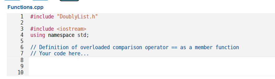 Solved For this lab, refer to the DoublyList class and the | Chegg.com