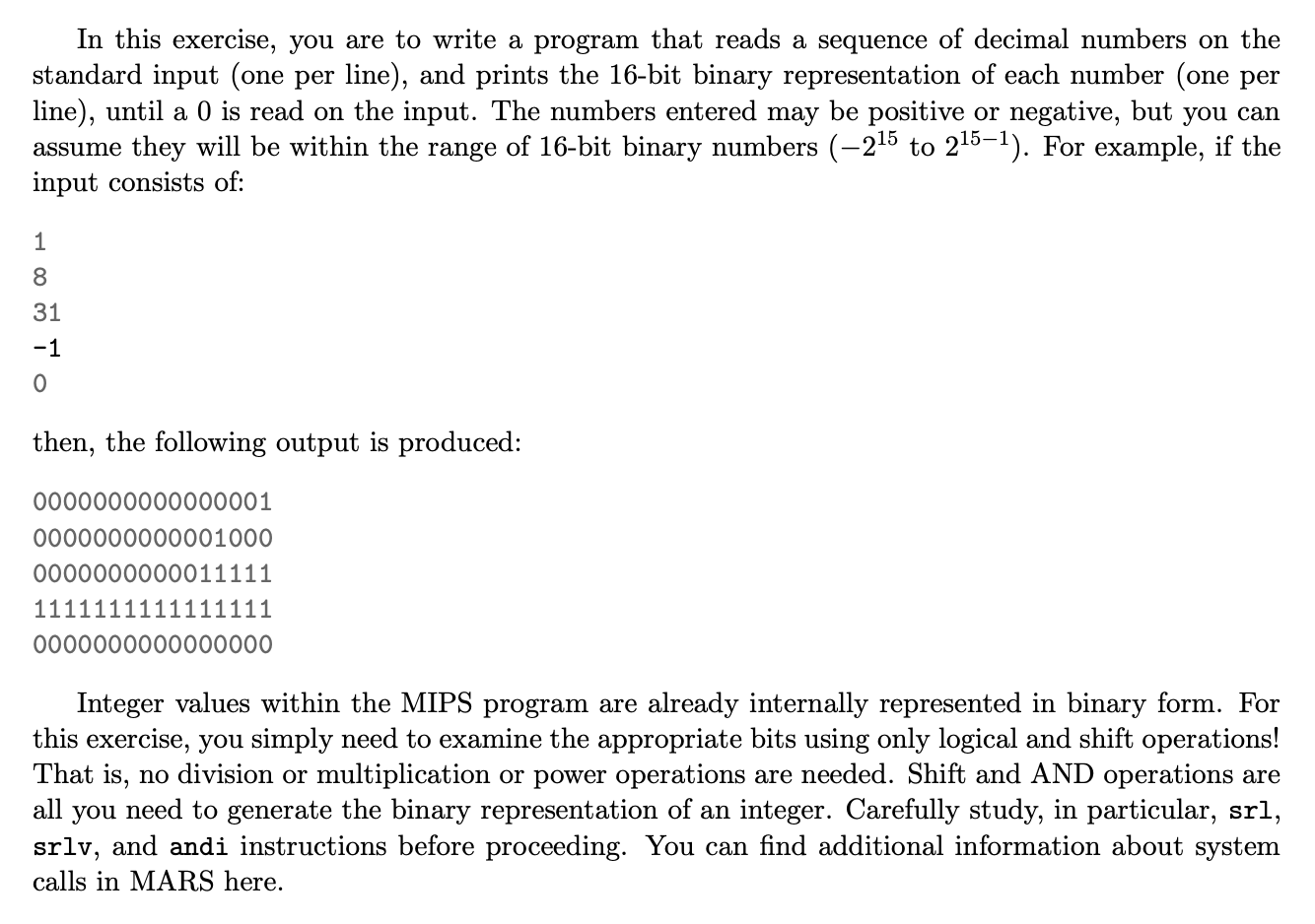 Solved The program needs to be written in MIPS assembly | Chegg.com