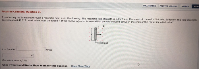Solved FULL SCREEN PRINTER VERSION ·BACK Focus on Concepts, | Chegg.com