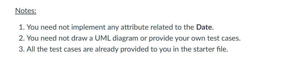 Solved Draw the UML diagram for the class then implement the | Chegg.com