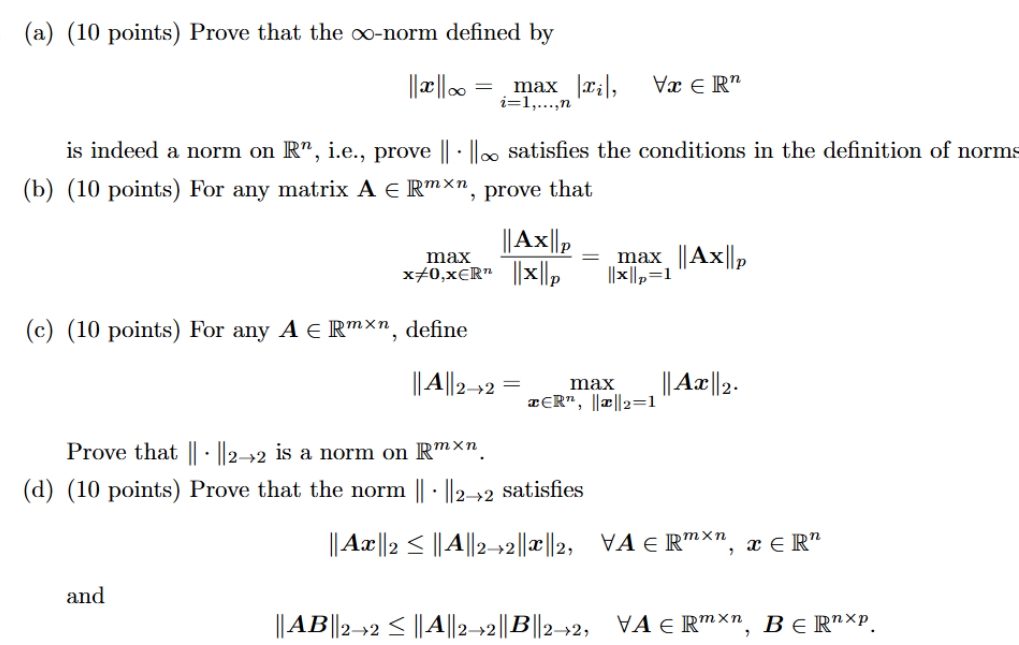 Solved Show me the steps to solve (a) (10 ﻿points) ﻿Prove | Chegg.com