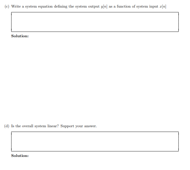 Solved 9. Compound Systems Material from Lecture 4. Consider | Chegg.com