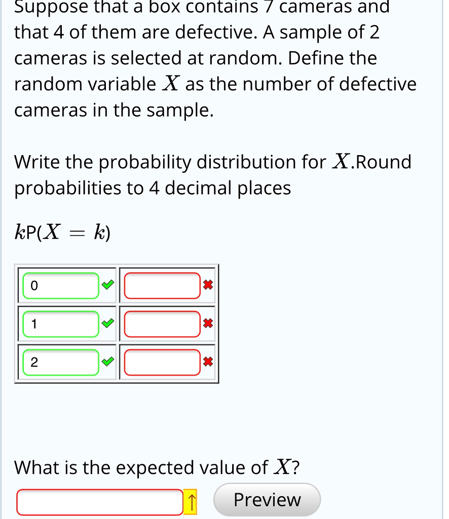 Solved Suppose that a box contains 7 cameras and that 4 of | Chegg.com