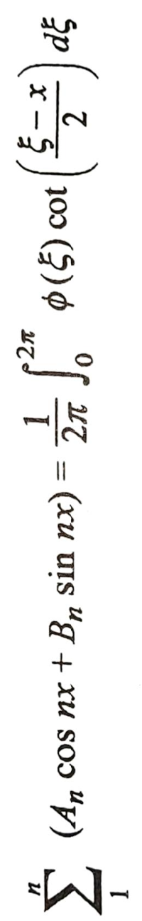 Solve the singular integral equation step by step and | Chegg.com