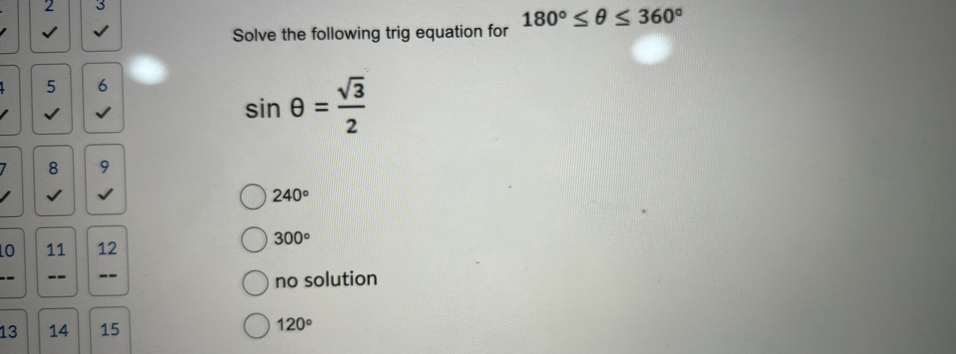 Solved Solve The Following Trig Equation For Chegg solved-solve-the-following-trig-equation-for-chegg