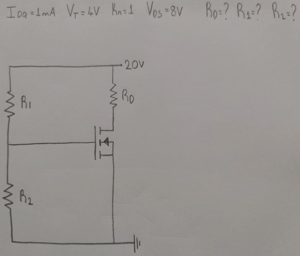 Solved RD=? and find between R1 and R2 relationship, like | Chegg.com